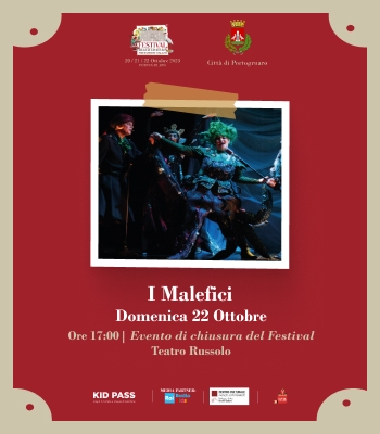 Malefici. Musical per famiglie a Teatro Russolo | Portogruaro Eventi
